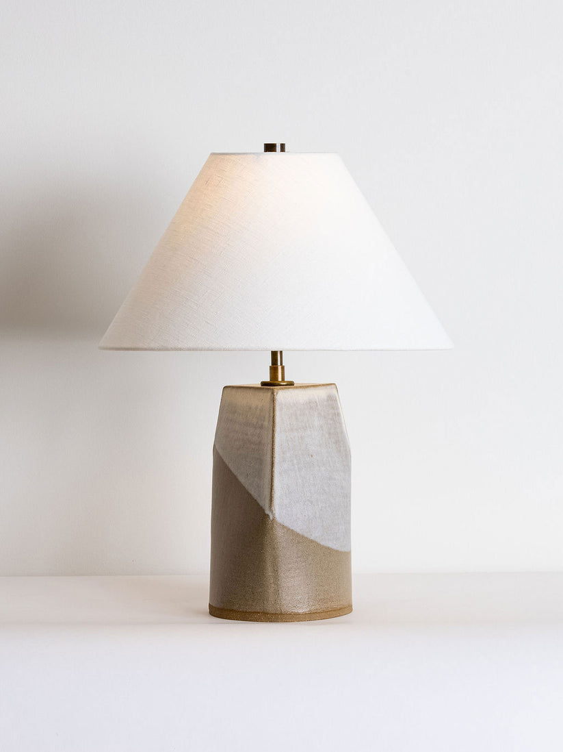 Frasier Table Lamp, Overlap Glaze – Dumais Made